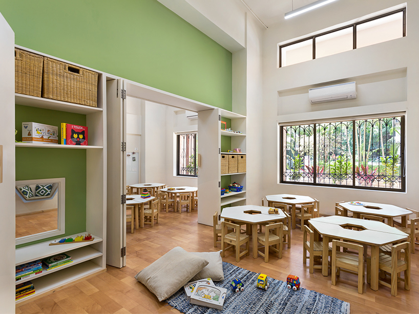 A joyful and fun pre-school in the suburbs of Mumbai designed by SDM ...