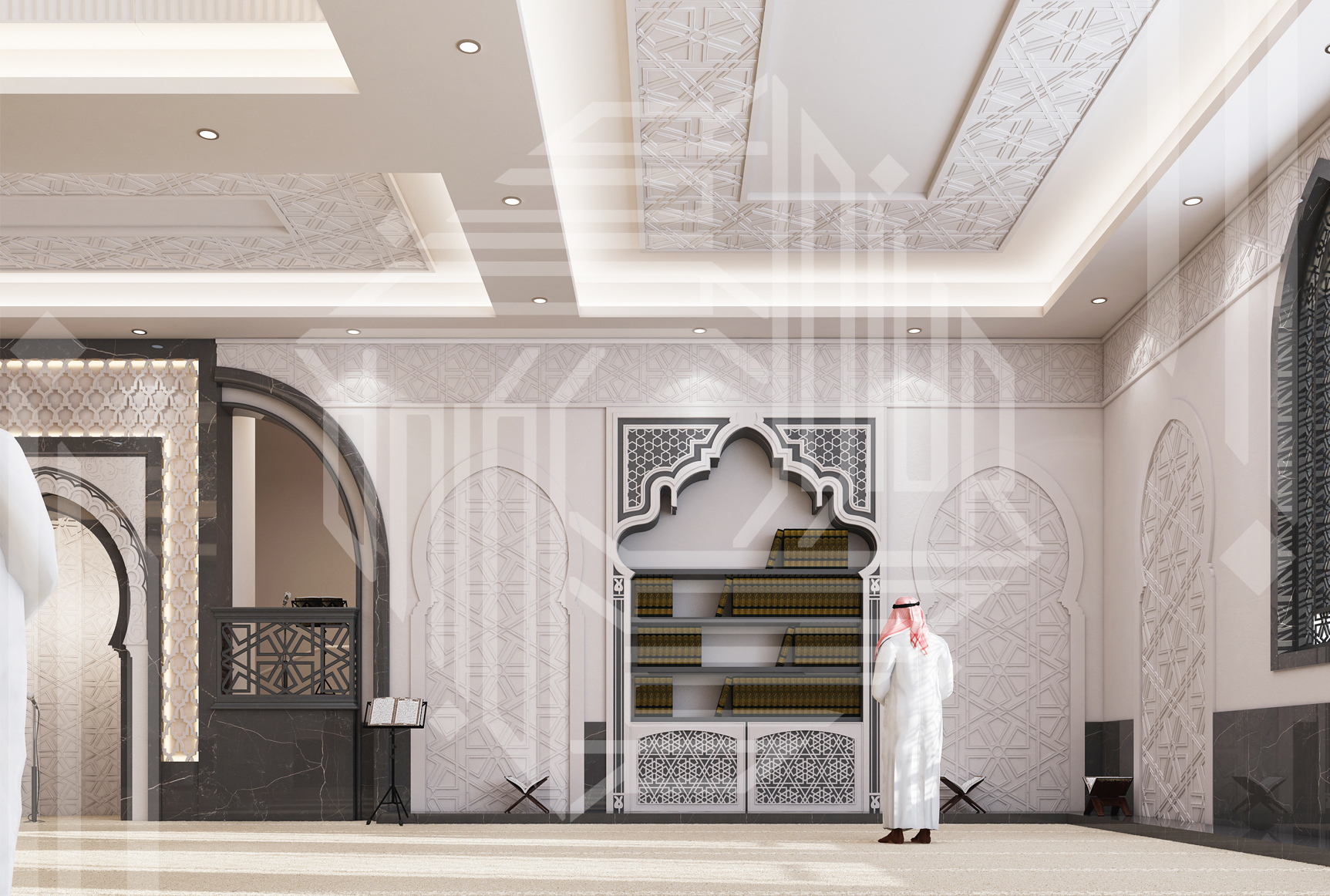 Mosque Interior Design -Prayer Room - Architect Magazine