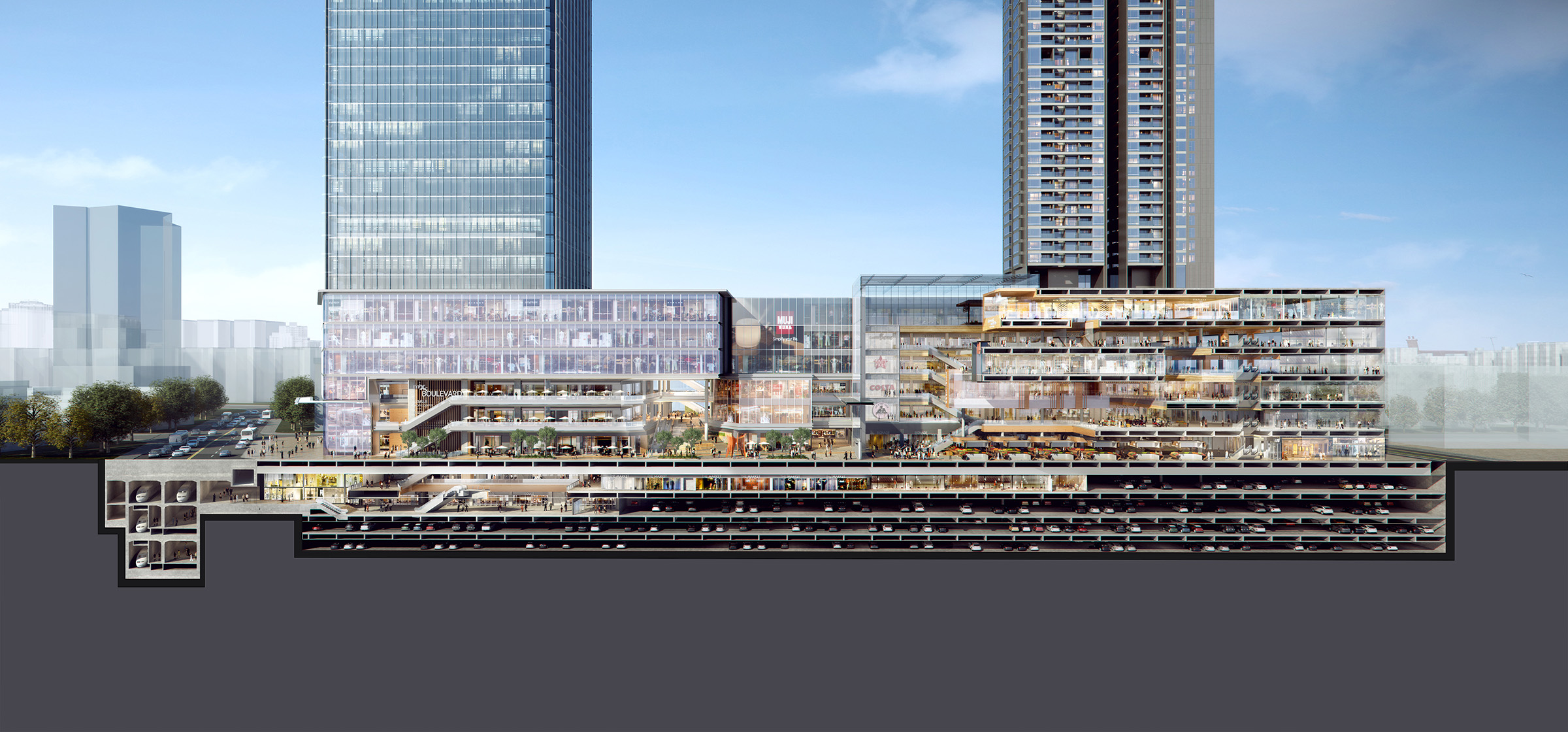 10 DESIGN | Sungang MixC Market Hall - Architect Magazine