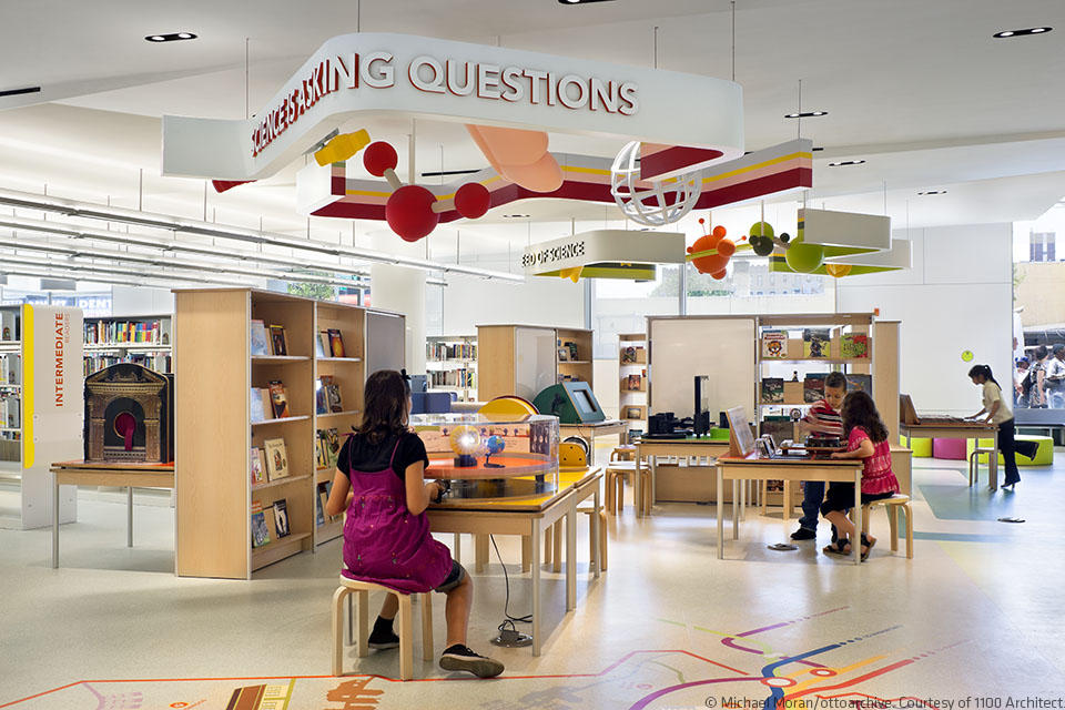 Queens Central Library, Children’s Library Discovery Center - Architect ...