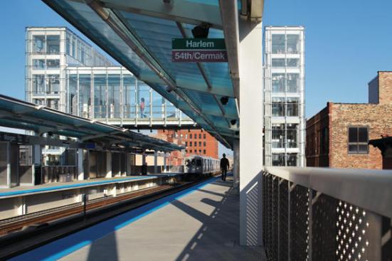 CTA Morgan Street Station - Architect Magazine