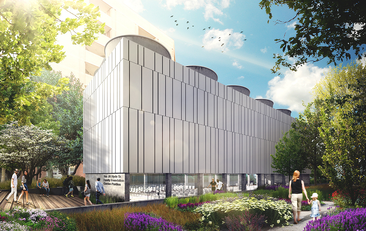 Methodist Le Bonheur Healthcare - Garden Chapel Pavilion (cooling tower ...