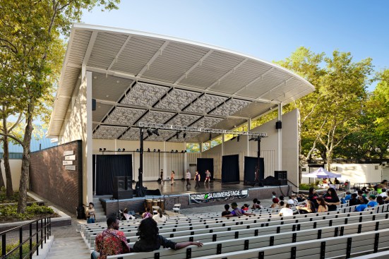 Richard Rogers Amphitheater at Marcus Garvey Park - Architect Magazine