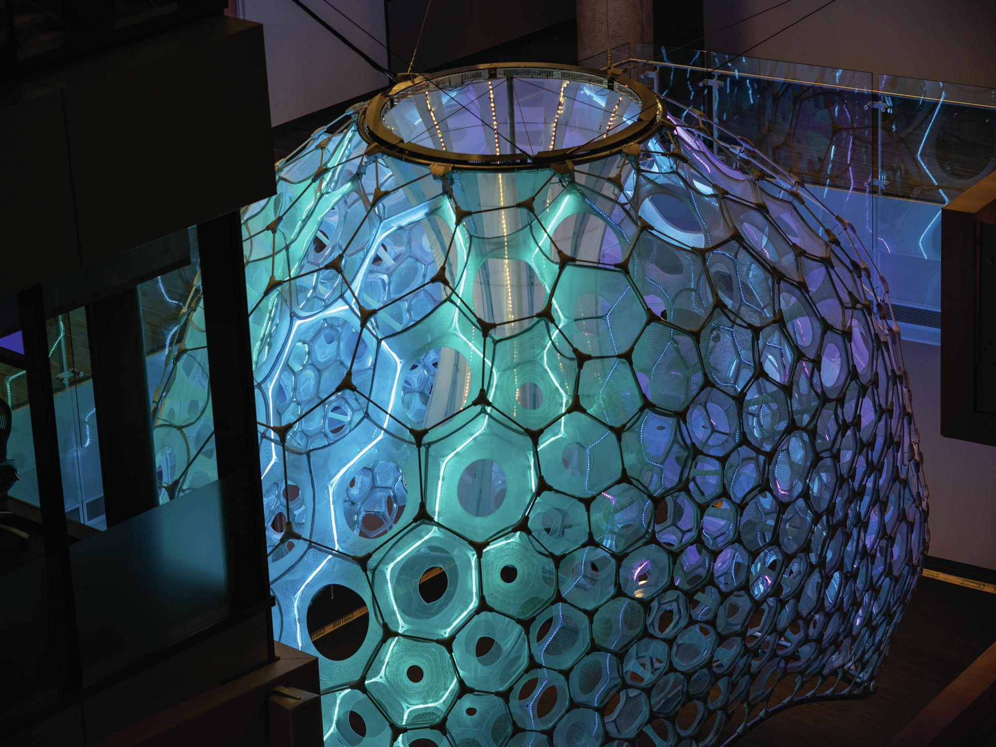 Jenny Sabin Studio's "Ada" Embeds AI in Architecture at Microsoft
