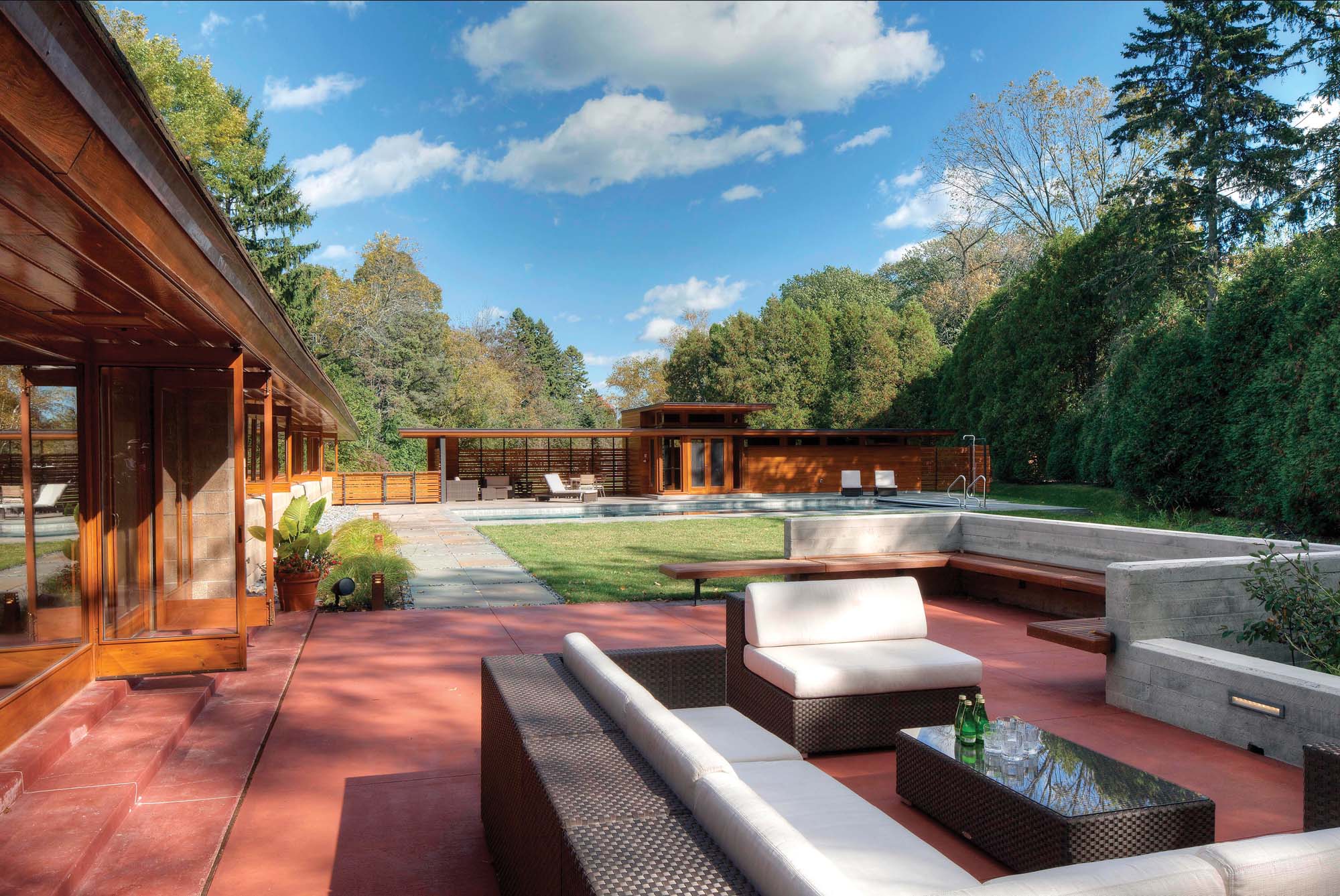 Adelman House Restoration and Pool House Addition - Architect Magazine
