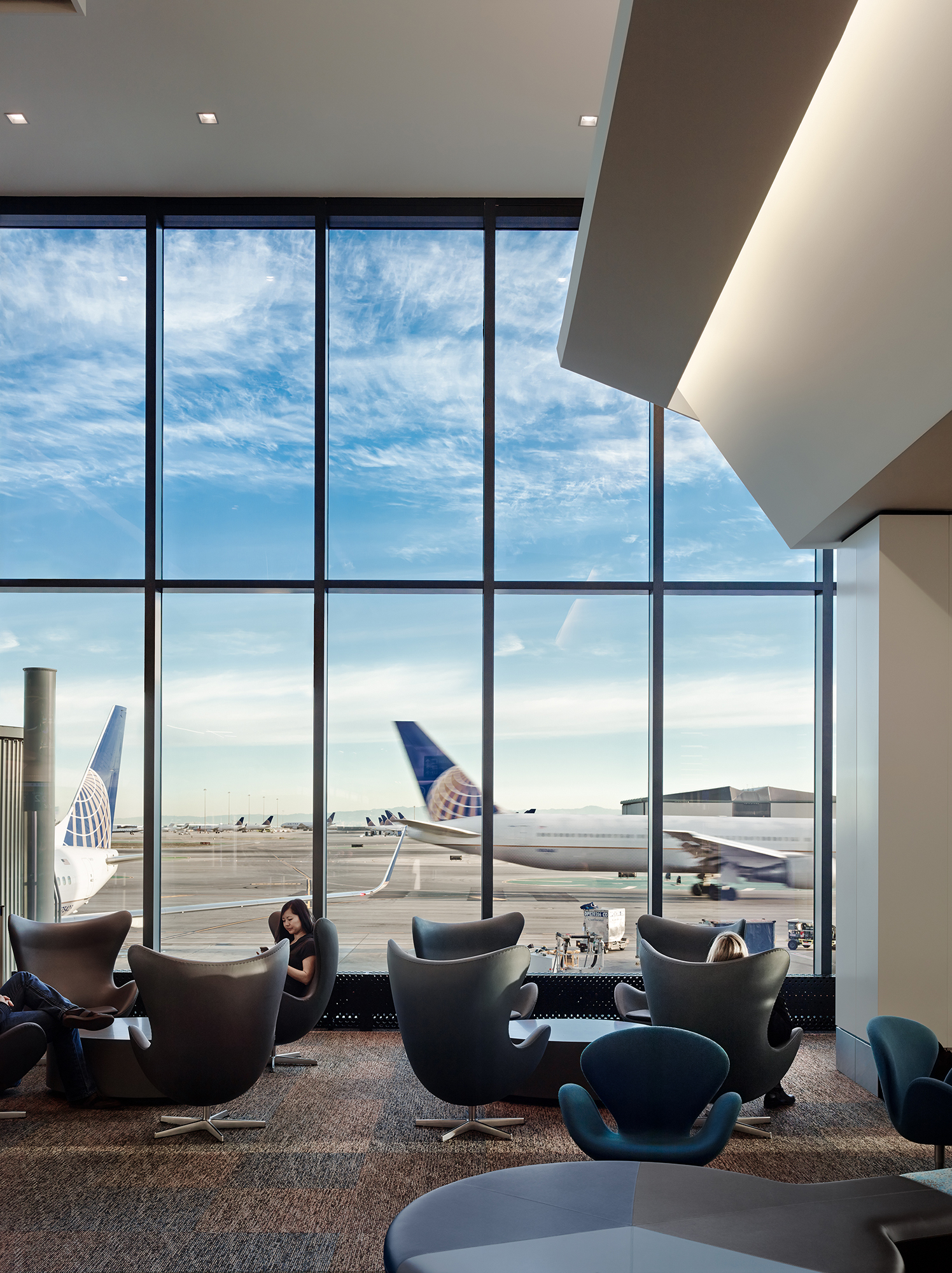 SFO, Terminal 3, Boarding Area E - Architect Magazine