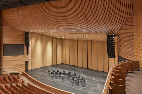 The Majestic Proscenium of the Austin ISD Performing Arts Center