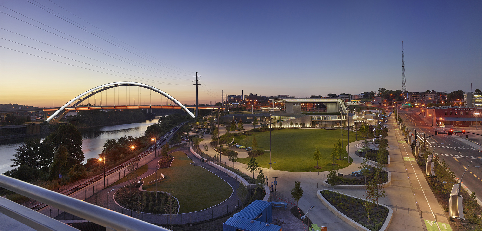Riverfront Park & Ascend Amphitheater - Architect Magazine