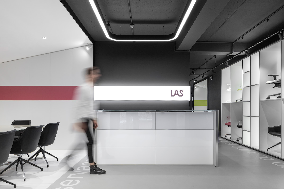 Showroom of LAS factory - Architect Magazine