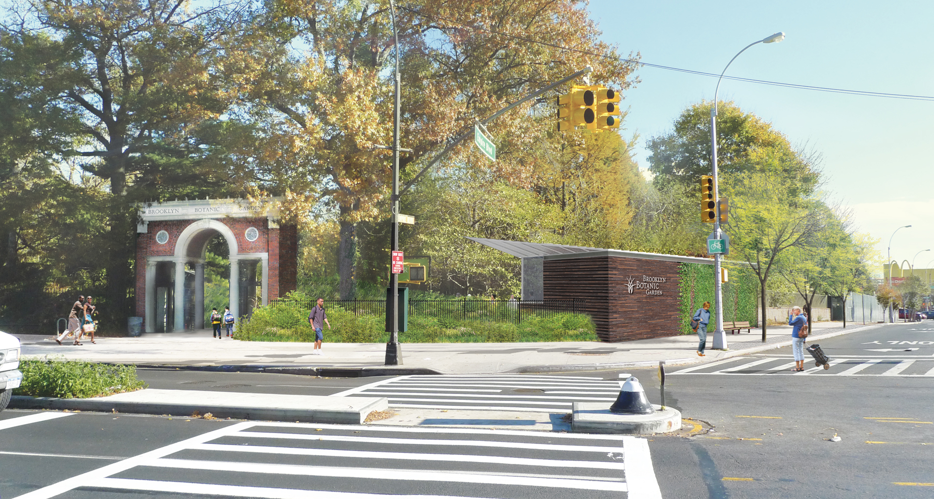 Brooklyn Botanic Garden Unveils Two New Structures Designed by ...