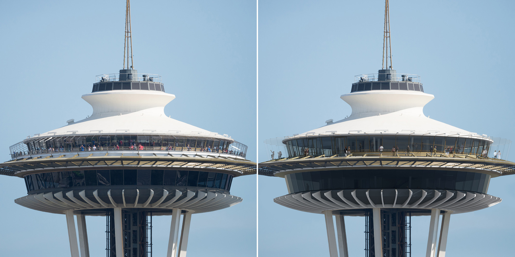 Reimagined Space Needle Debuts Revolving Glass Floor by Olson Kundig