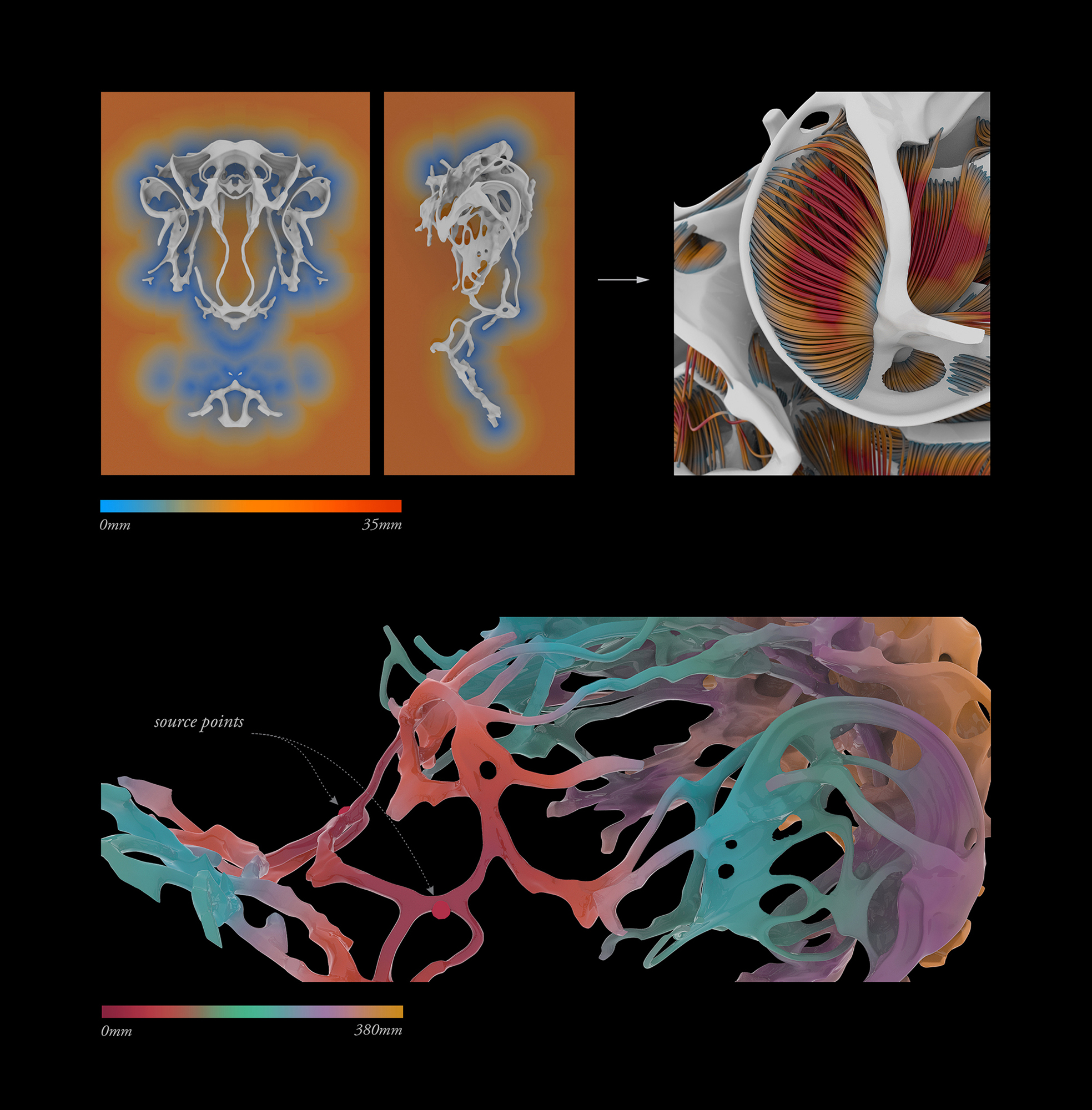 Neri Oxman Designs Rottlace, a Series of 3D-Printed Masks for Björk