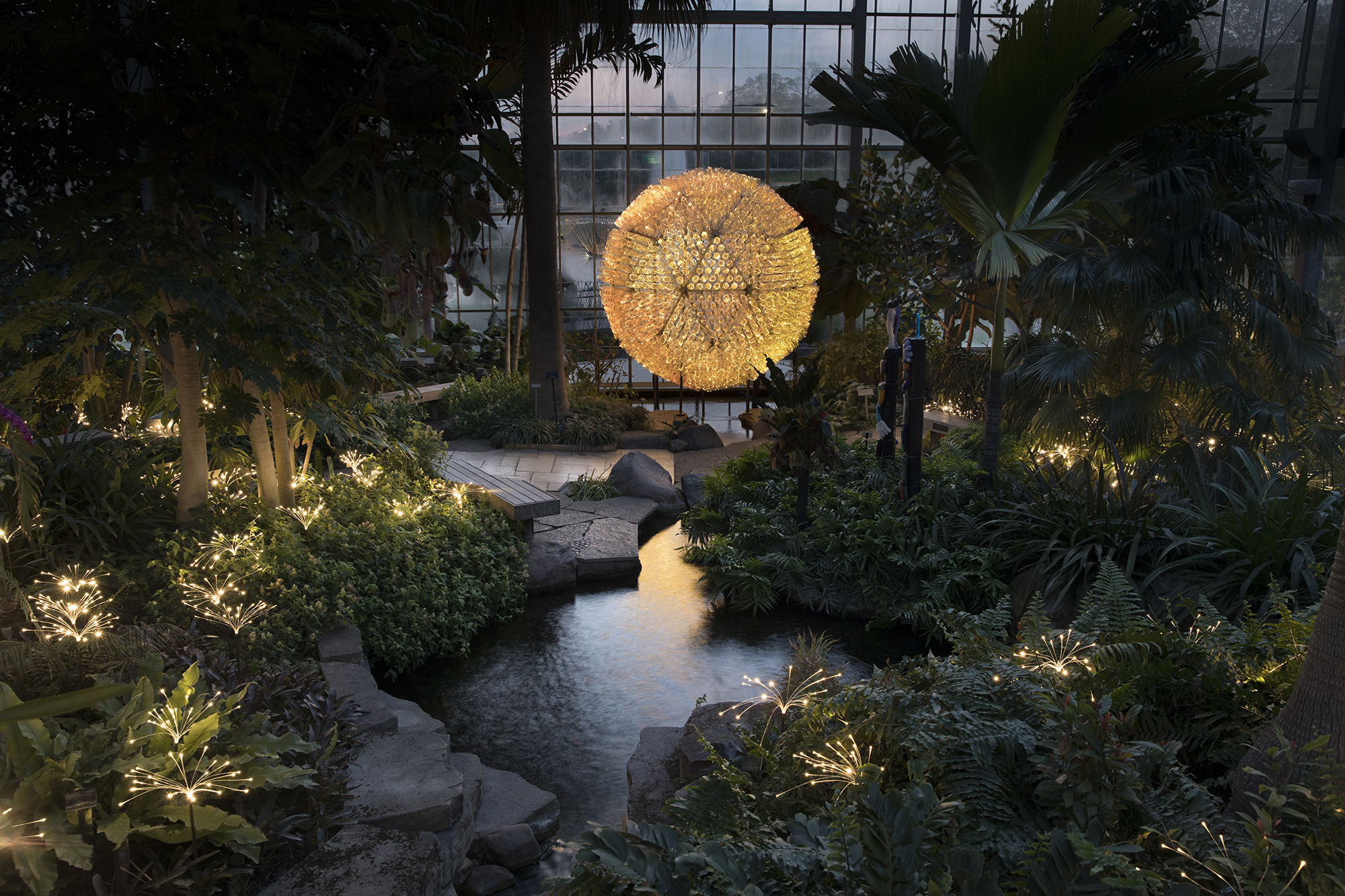 Bruce Munro at the Nicholas Conservatory and Gardens