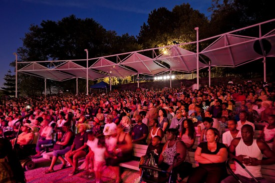 Richard Rogers Amphitheater at Marcus Garvey Park - Architect Magazine
