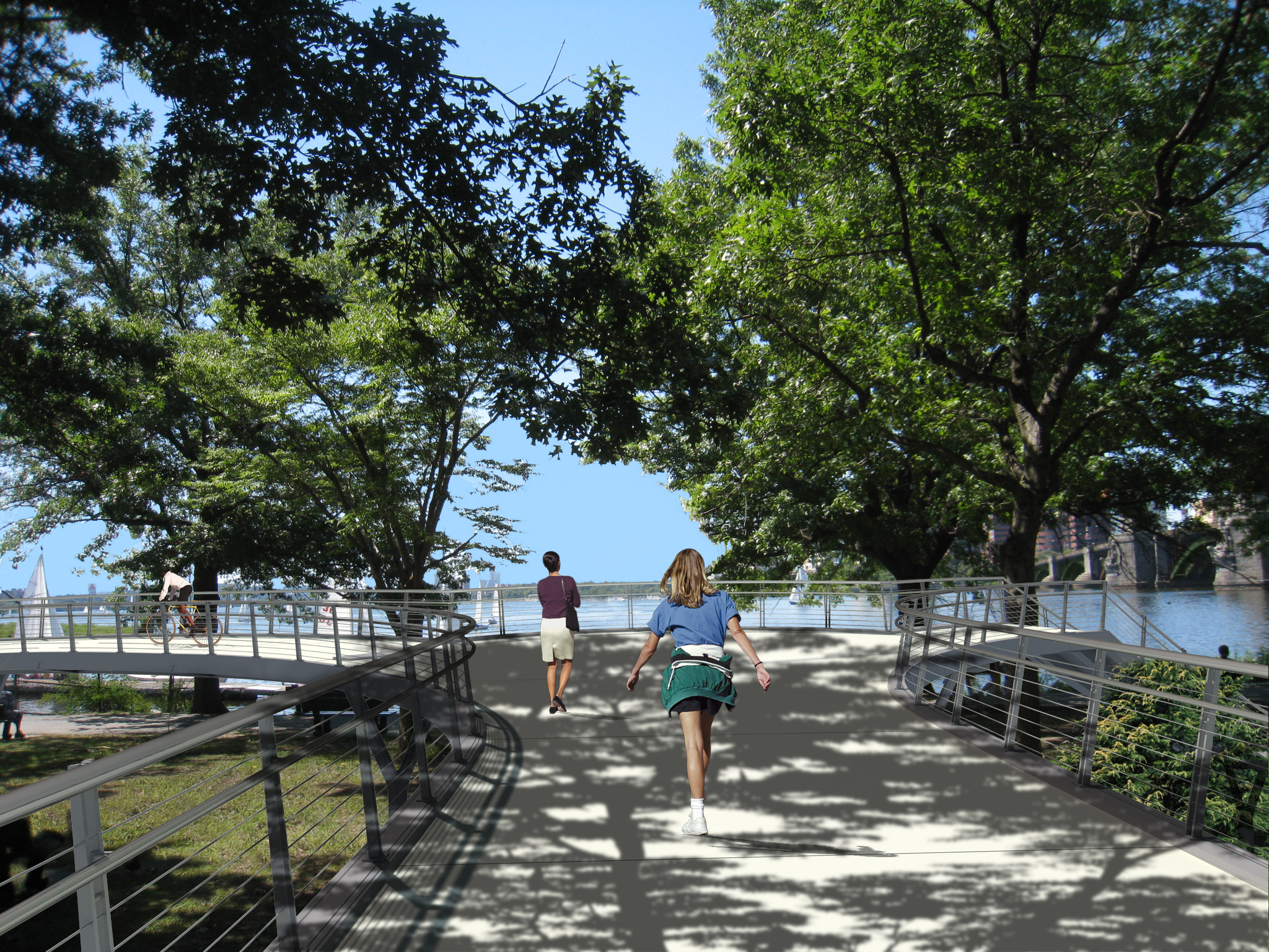 Boston Esplanade Pedestrian Bridge - Architect Magazine
