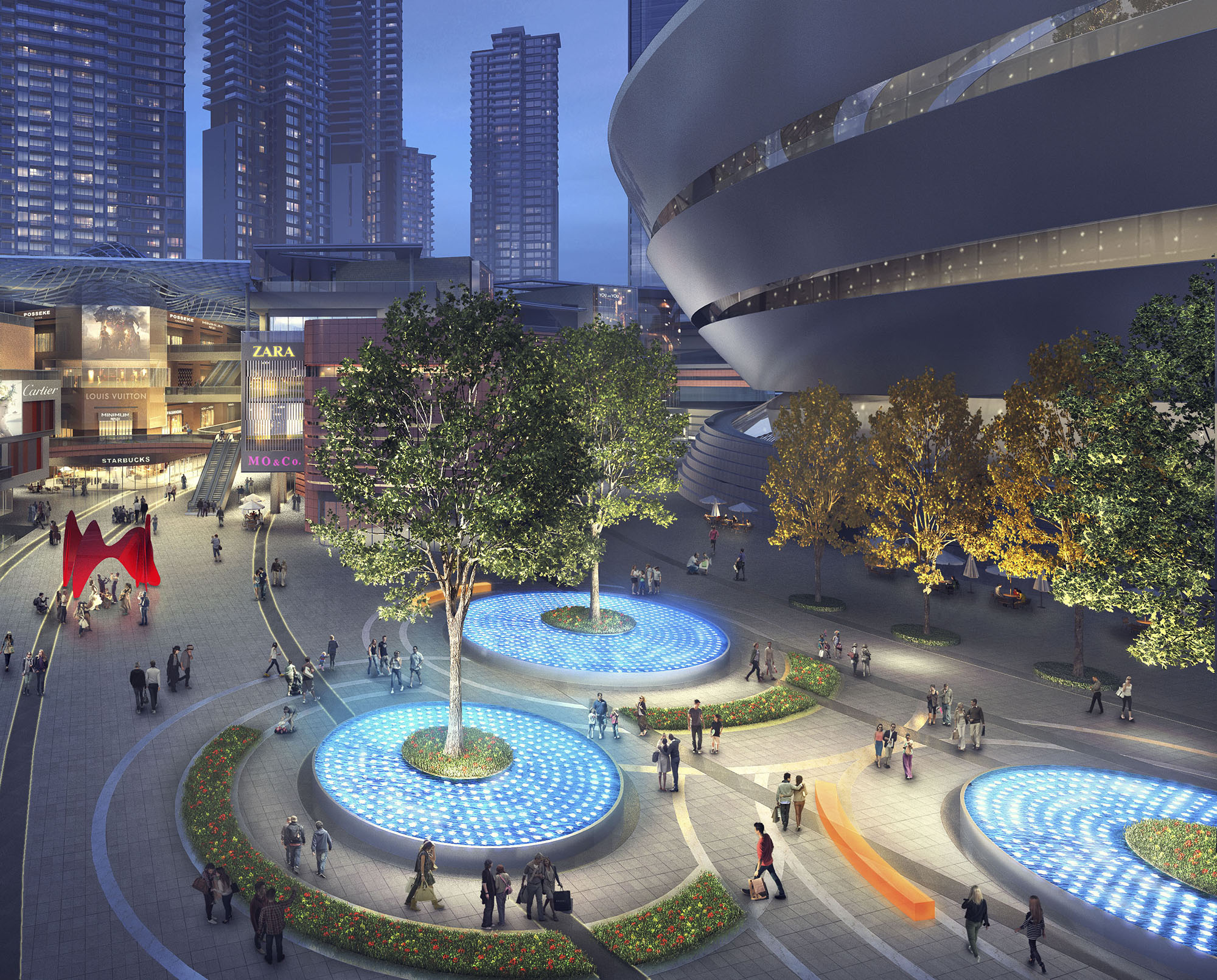 Chengdu Performing Arts and Entertainment Center Landscape Design ...