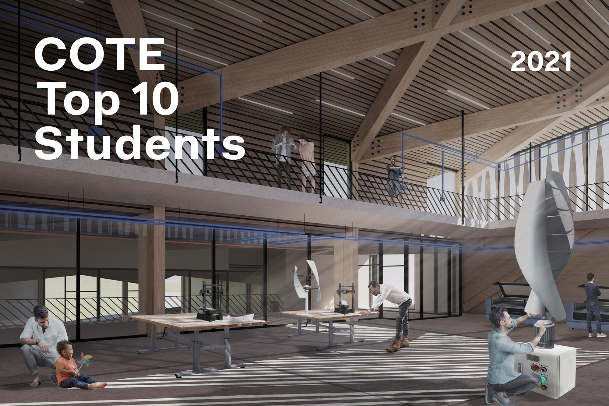 AIA and ACSA Announce the 2021 COTE Top Ten for Students Award Winners