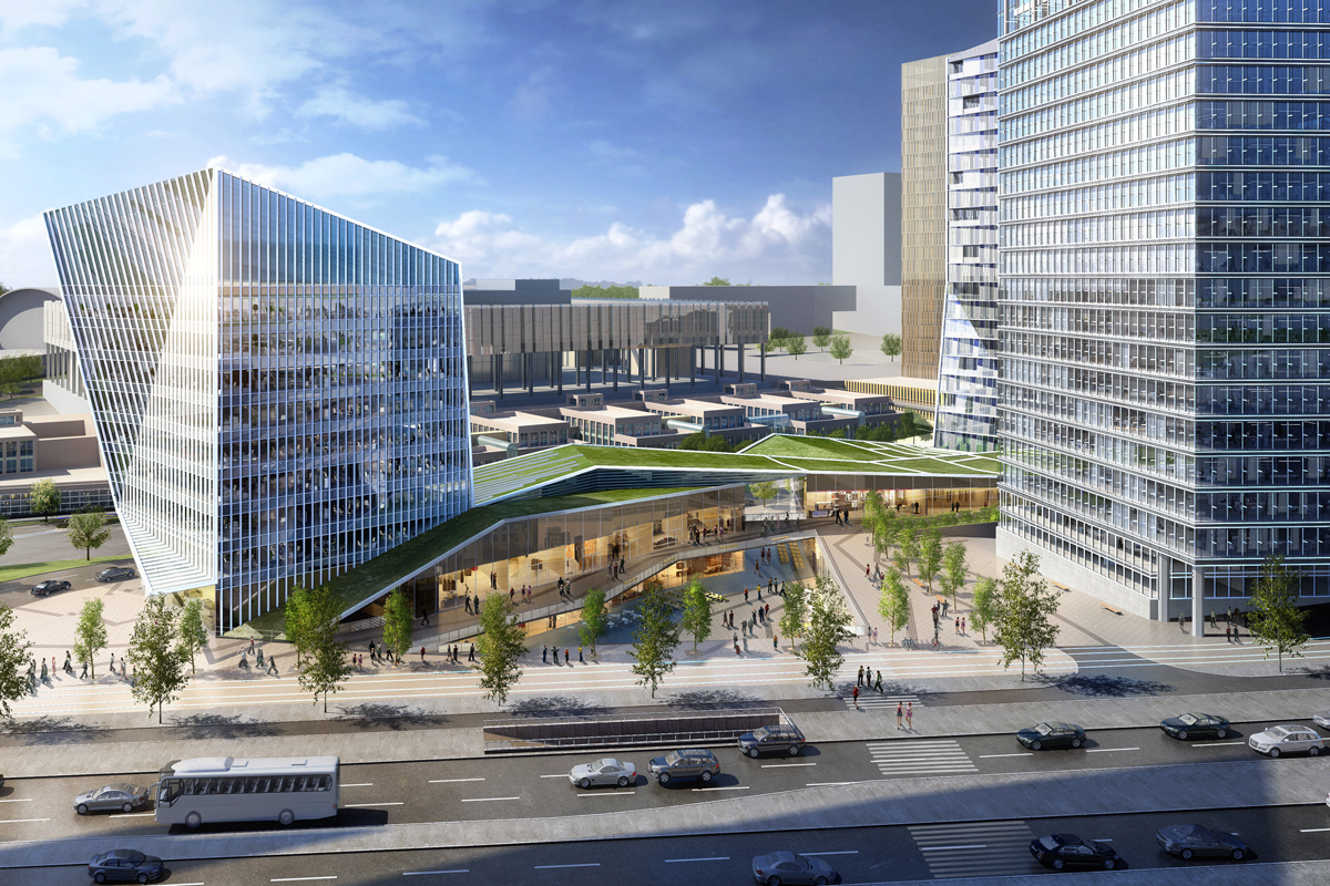 Mixed-Use City Block Porte de L’Europe - Architect Magazine