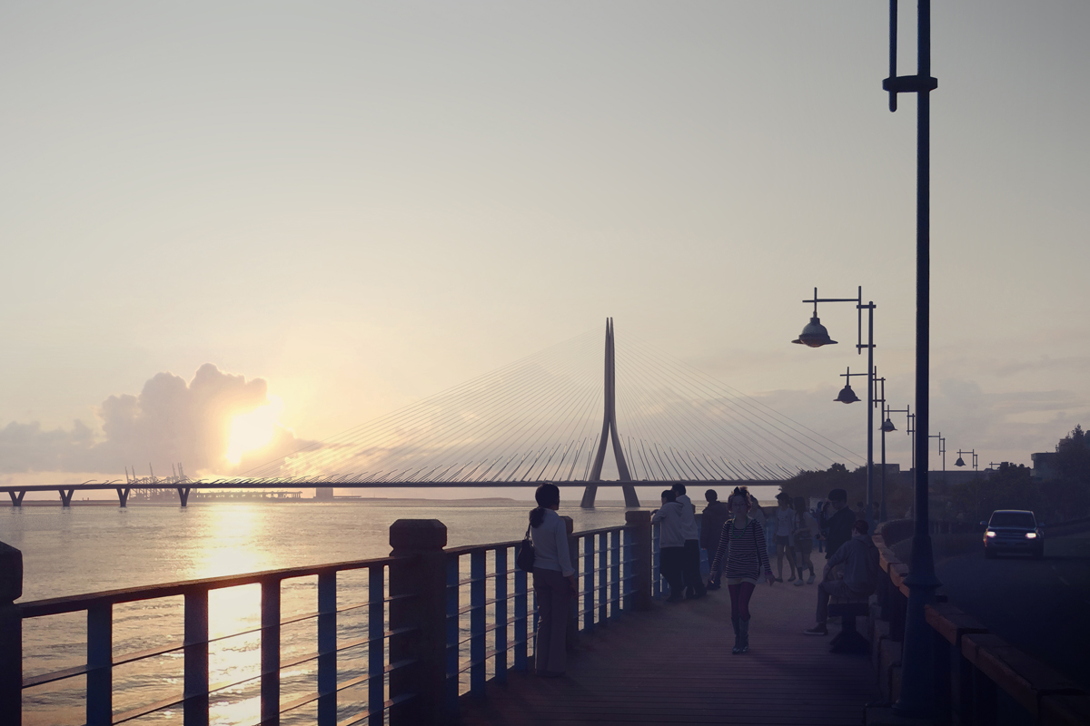 Zaha Hadid Architects Wins Danjiang Bridge Design Competition