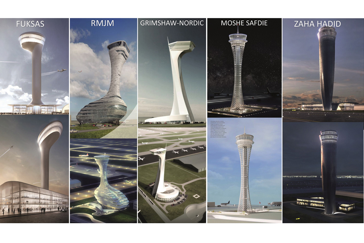 Istanbul New Airport Air Traffic Control Tower Design Winner Announced