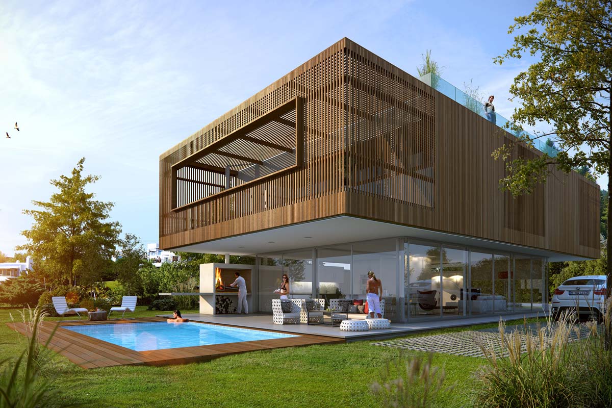 Wooden Box House - Architect Magazine