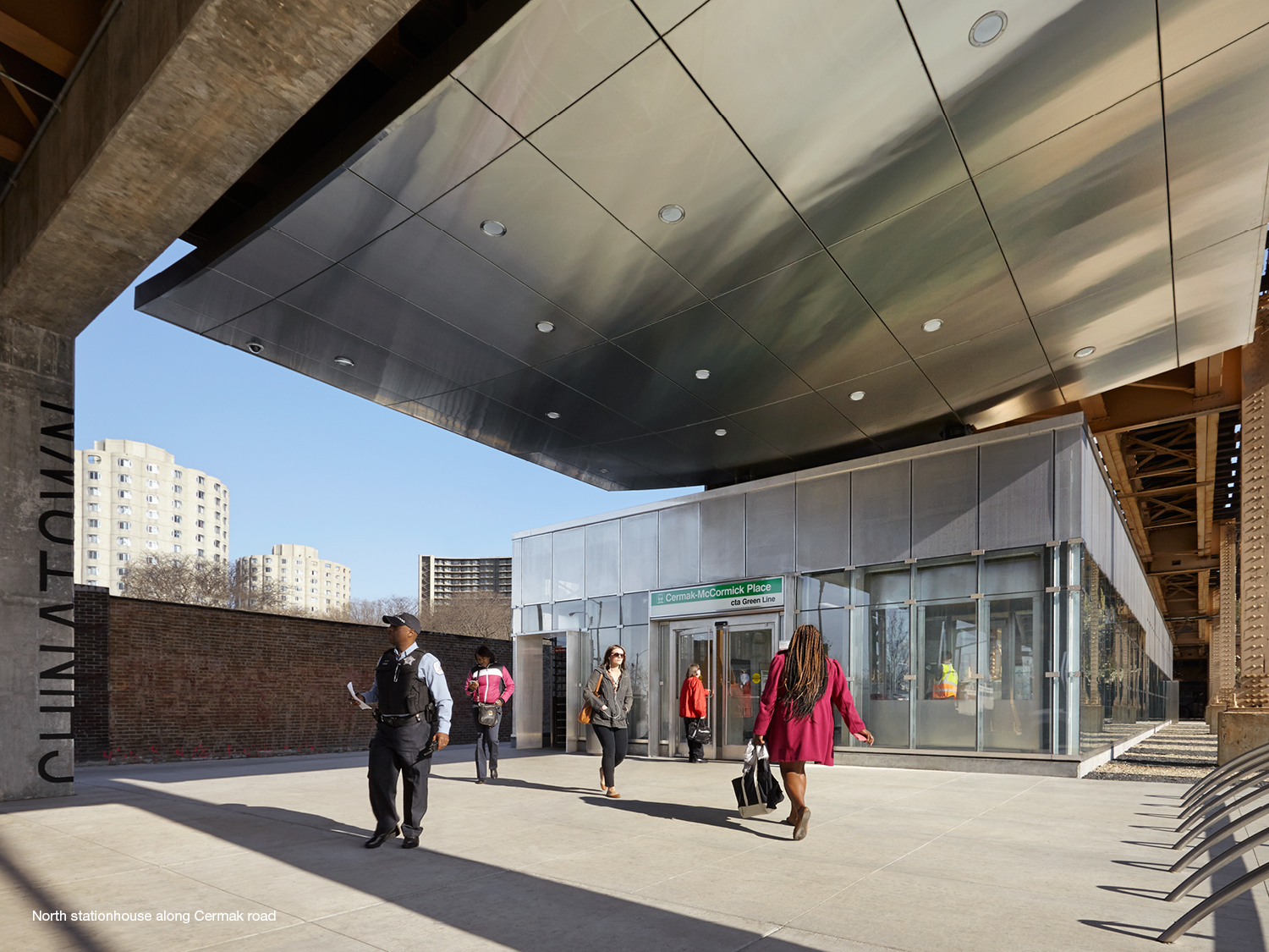 CTA Cermak-McCormick Place Station - Architect Magazine