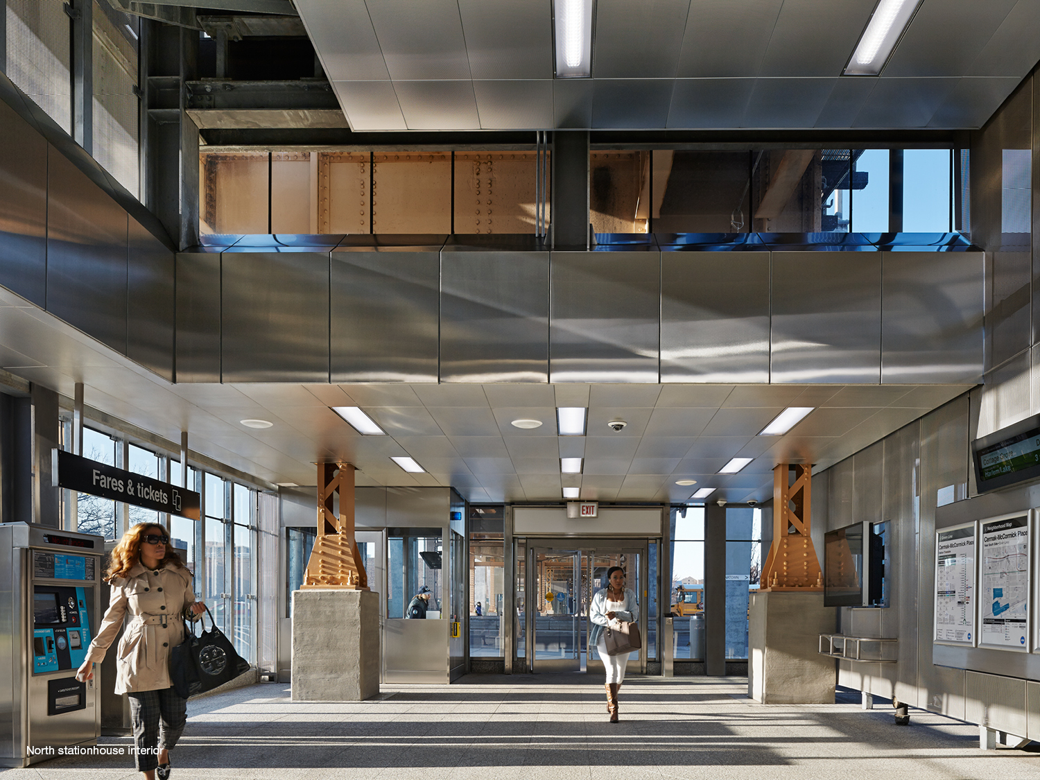 CTA Cermak-McCormick Place Station - Architect Magazine