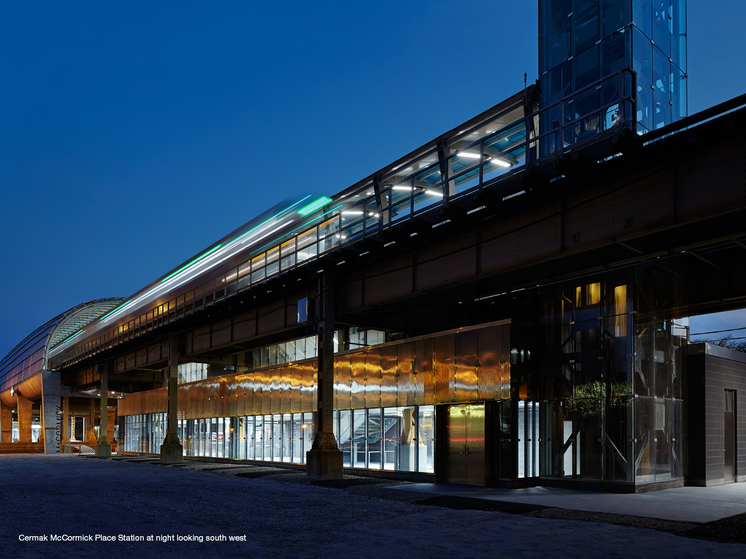 CTA Cermak-McCormick Place Station - Architect Magazine