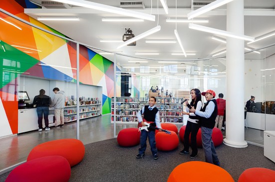 HAMILTON GRANGE LIBRARY TEEN CENTER - Architect Magazine