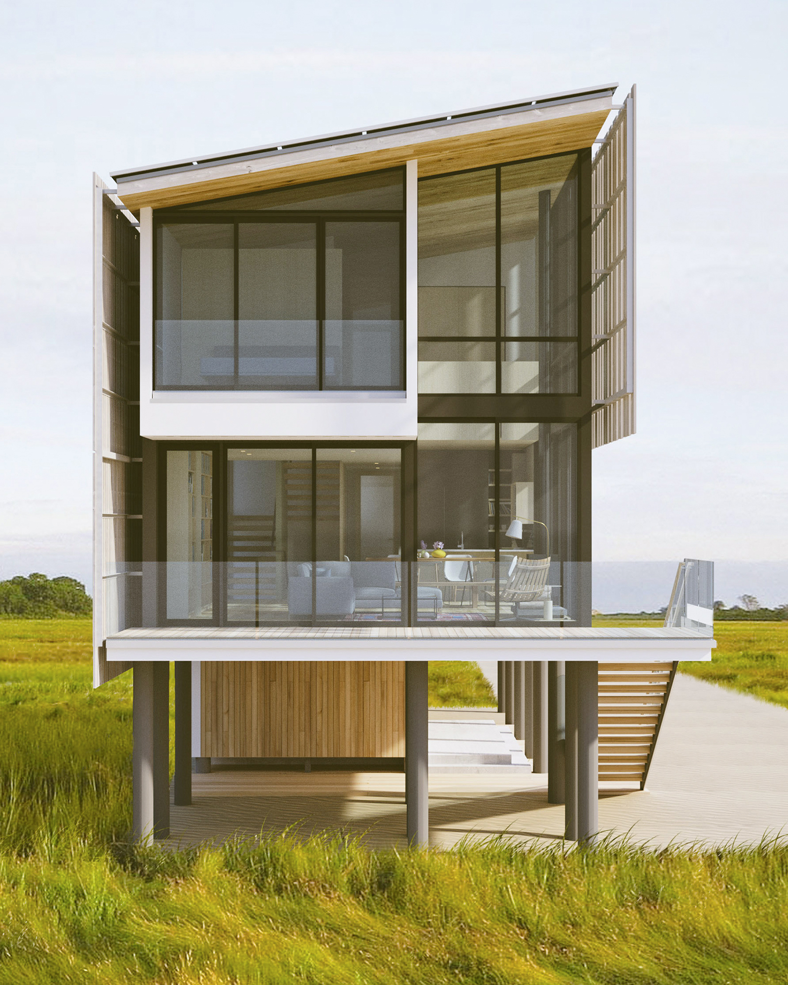 Life Above the Salt Marsh, the Tallest Tower in Queens, High Above the ...