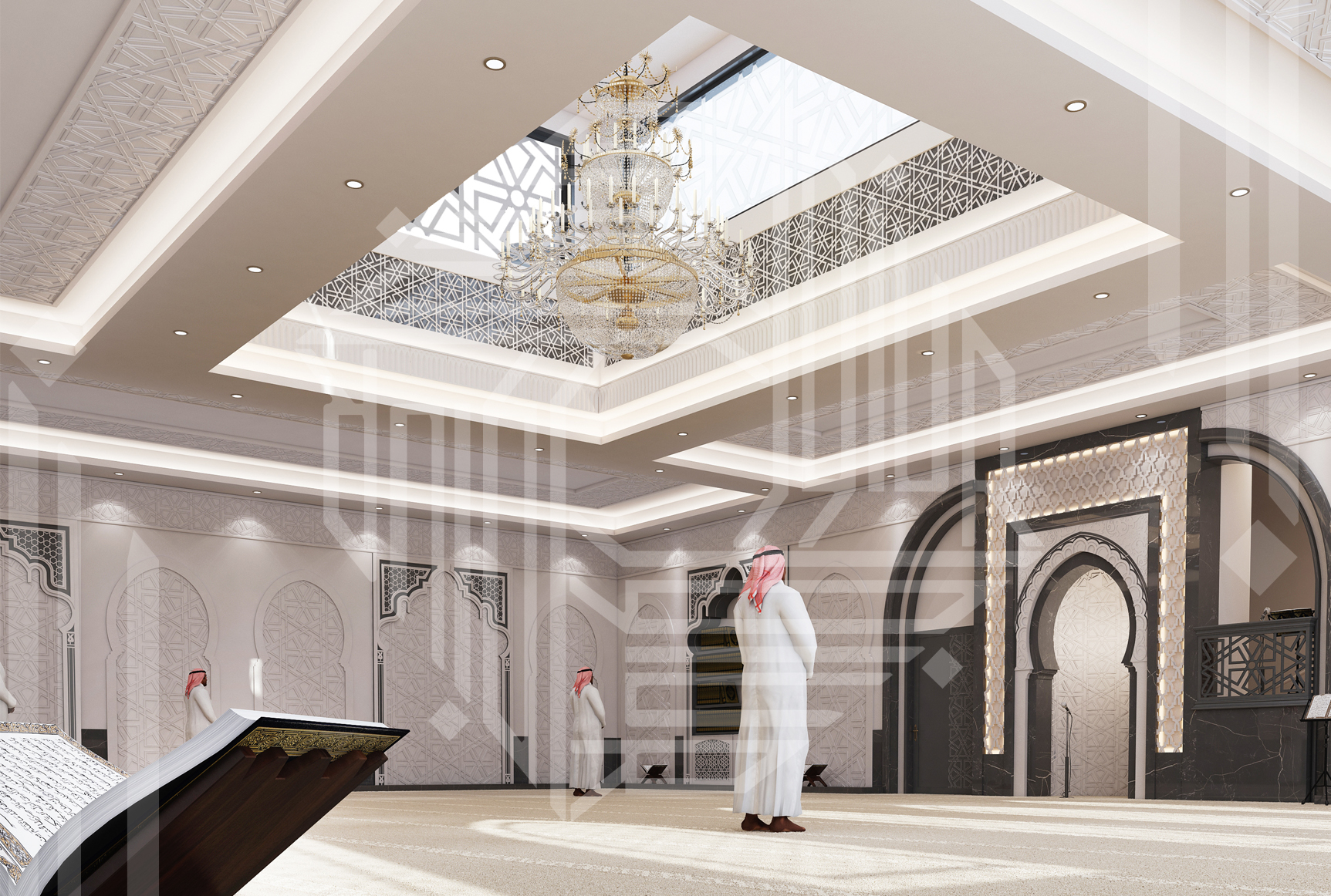 Mosque Interior Design -Prayer Room - Architect Magazine