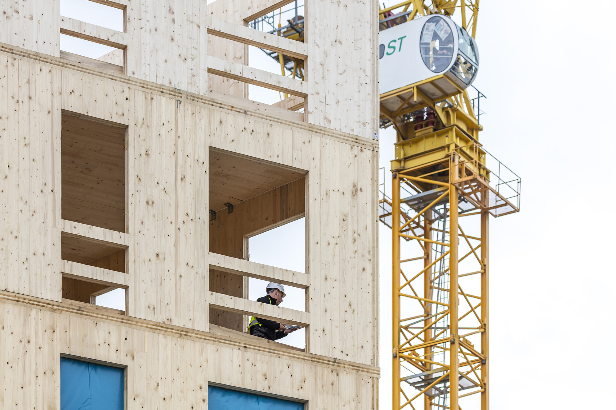 Dalston Works, the Largest CLT Building in the World