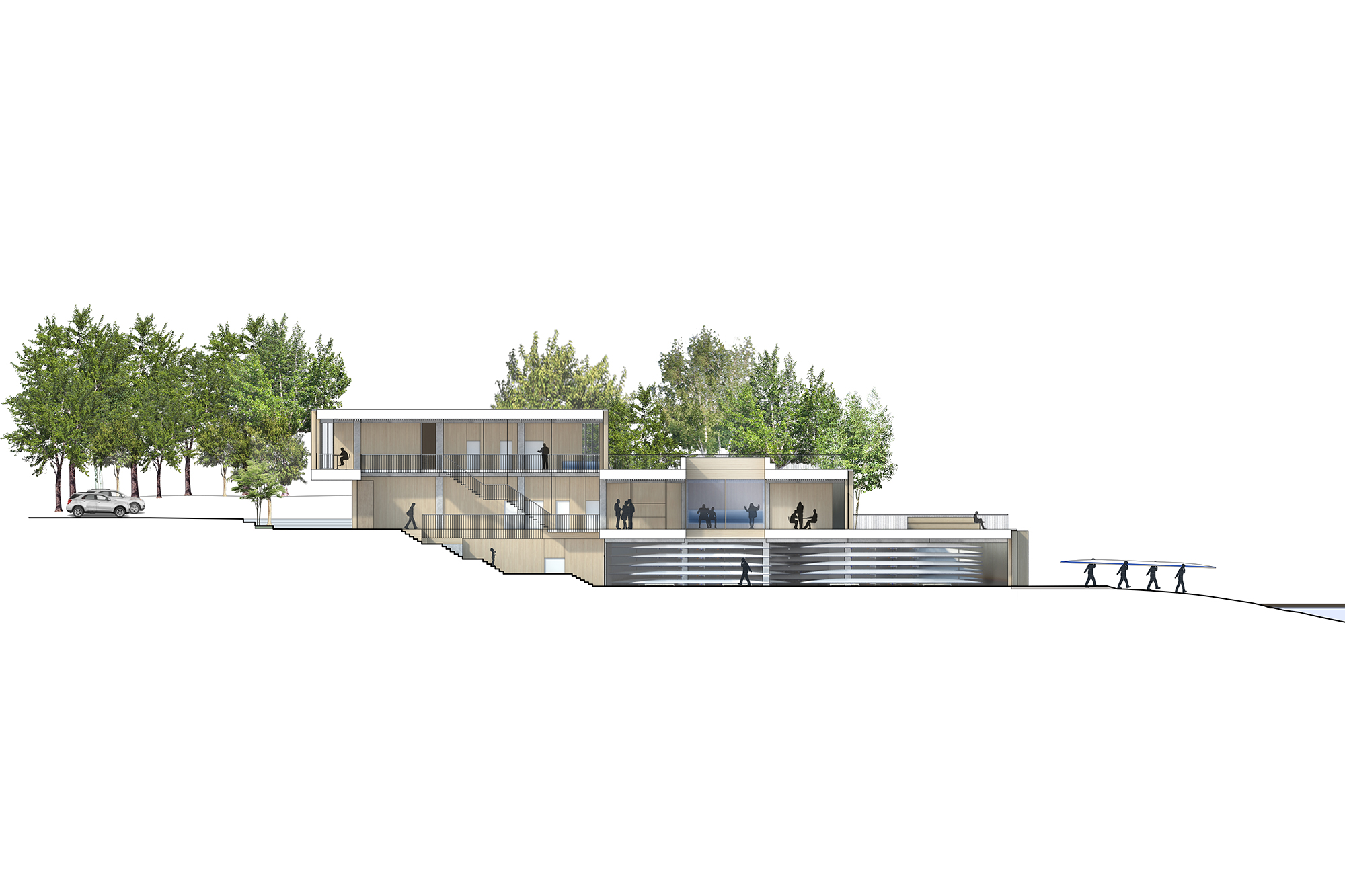 Denmark's Rowing Stadium - Architect Magazine