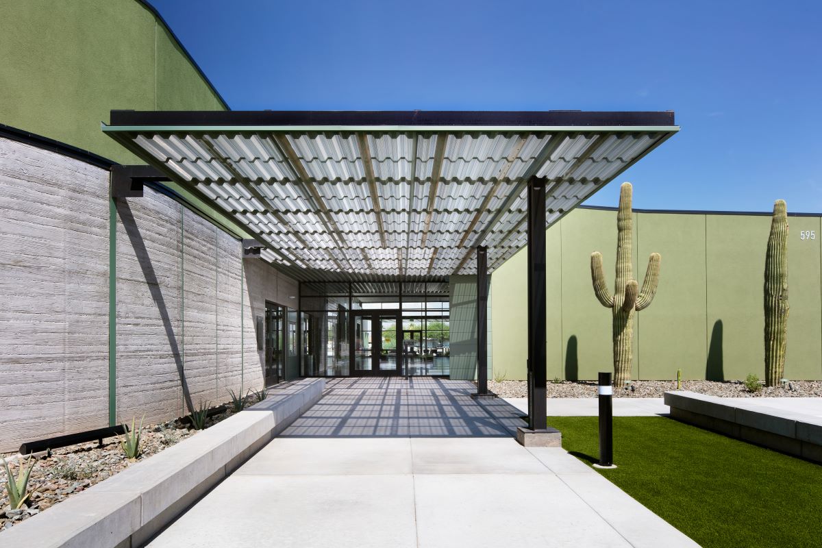 Perforated Metal Enables Eye-Catching Design