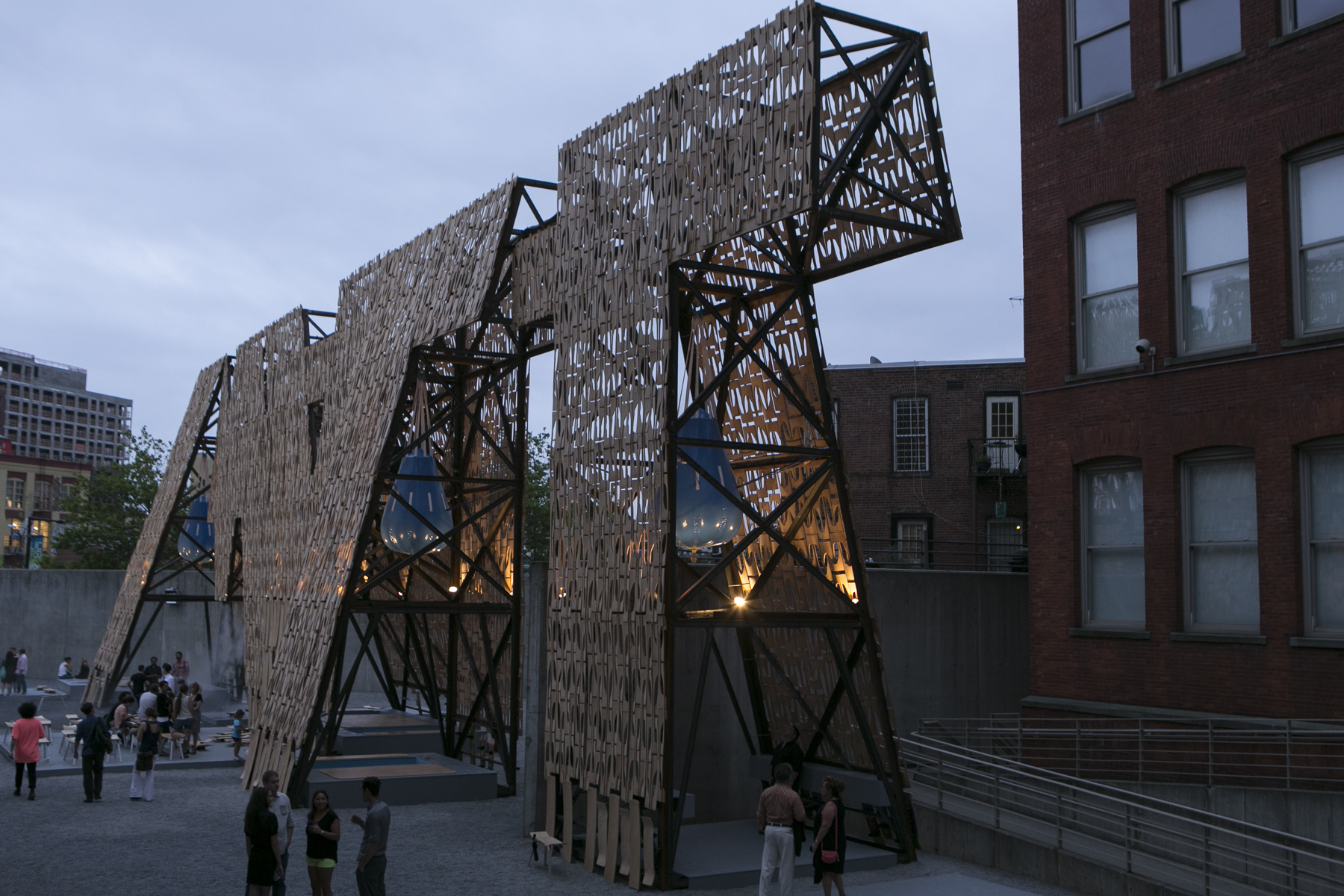 Party Wall at MoMA PS1 - Architect Magazine