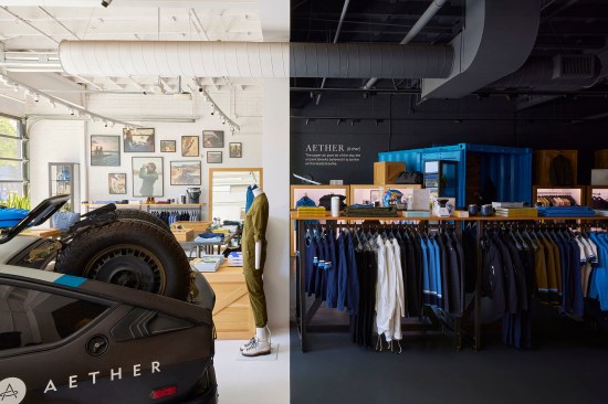 AETHER Apparel Flagship Store - Architect Magazine