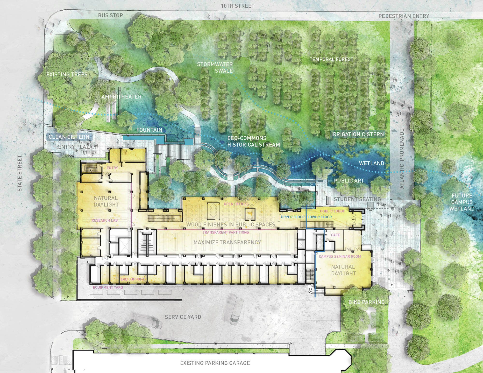 Georgia Tech Krone Engineered Biosystems Building - Architect Magazine