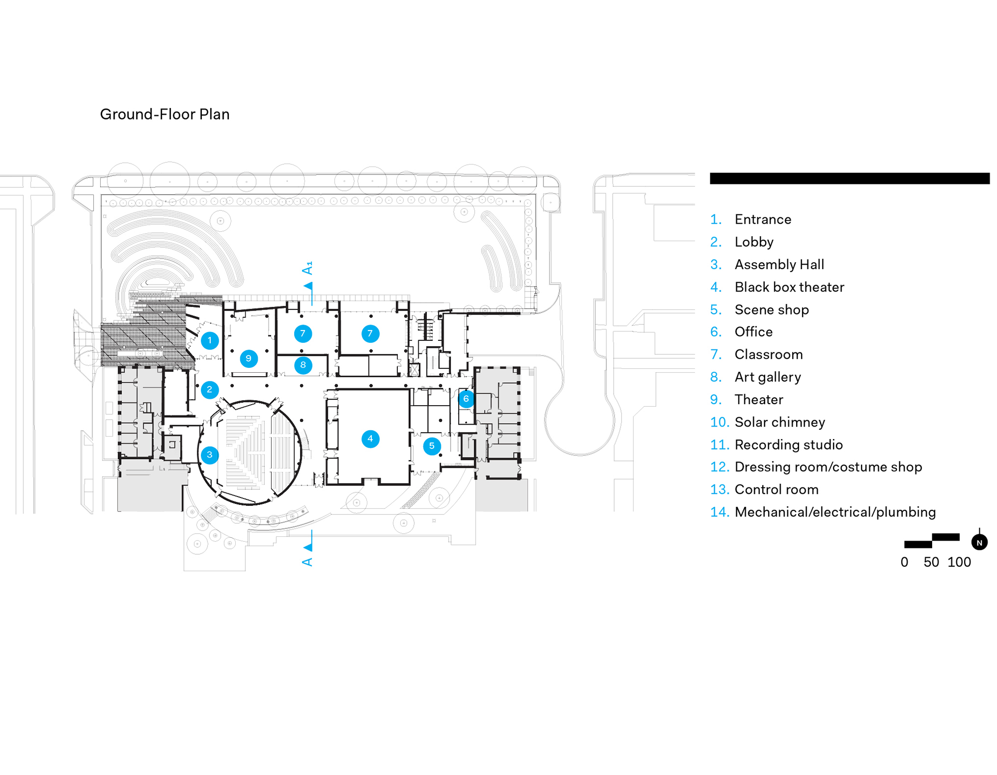 Gordon Parks Arts Hall - Architect Magazine