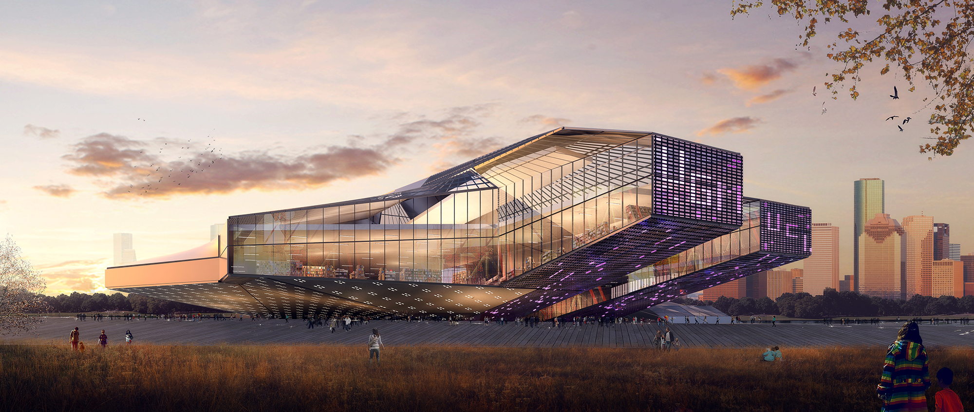 Houston Library and Exhibition Complex - Architect Magazine