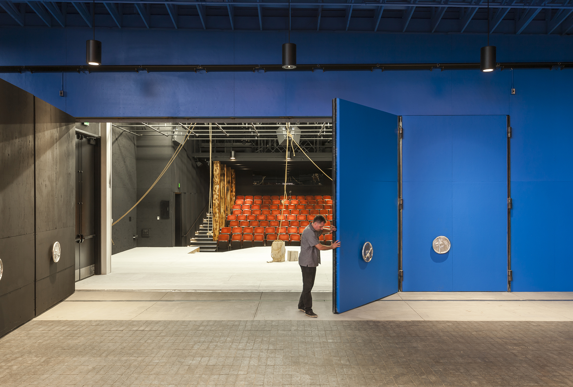 Blue Barn Theatre and Boxcar 10 - Architect Magazine