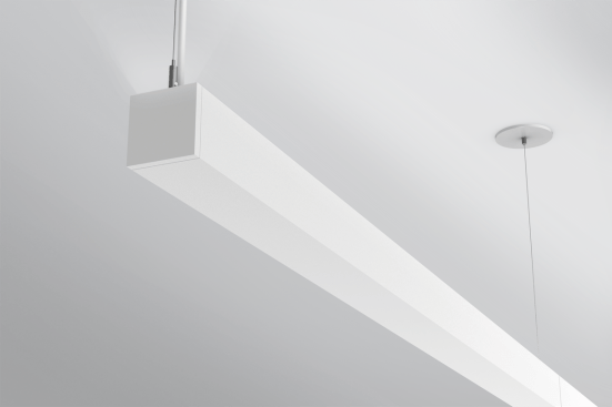 Four Discreet Direct/Indirect Fixtures