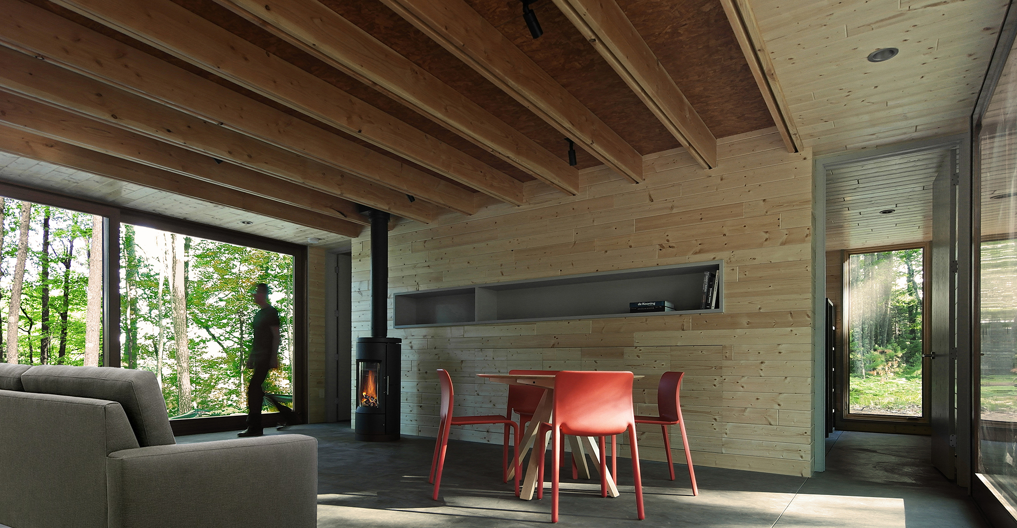 Linear Cabin - Architect Magazine
