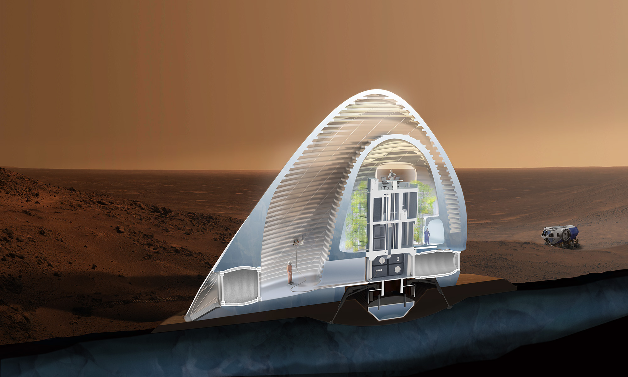 NASA 3D-Printed Habitat Challenge: Ice House - Architect Magazine