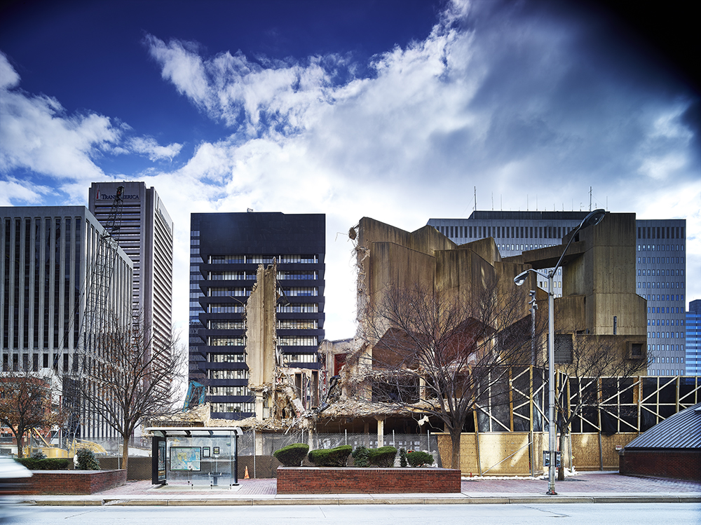 Striking Photographs of Baltimore's Mechanic Theatre Demolition