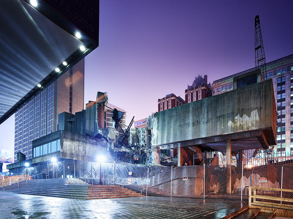Striking Photographs of Baltimore's Mechanic Theatre Demolition