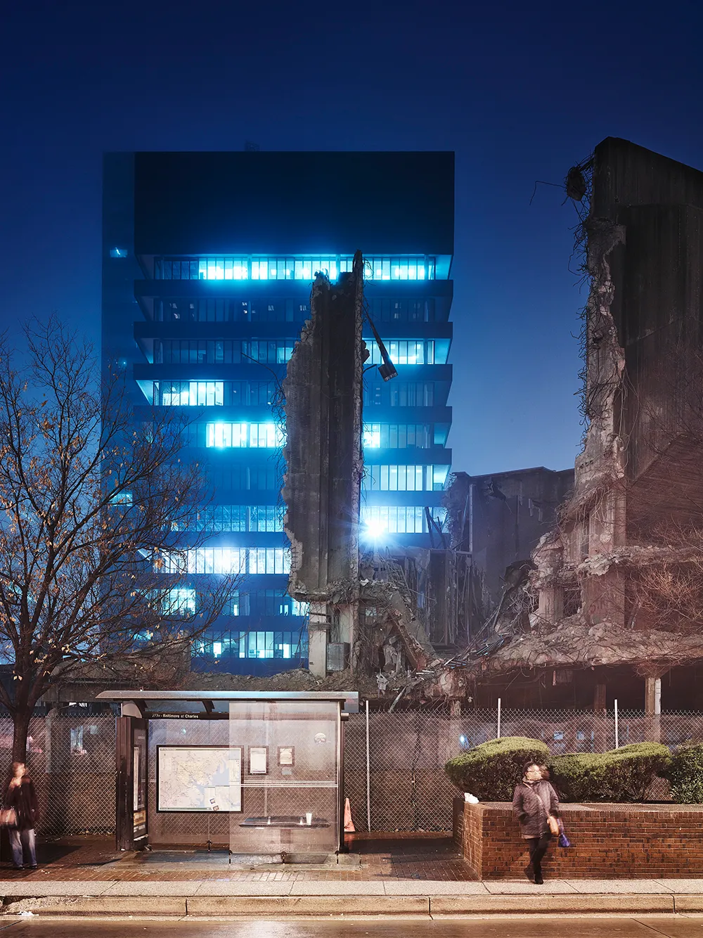 Striking Photographs of Baltimore's Mechanic Theatre Demolition