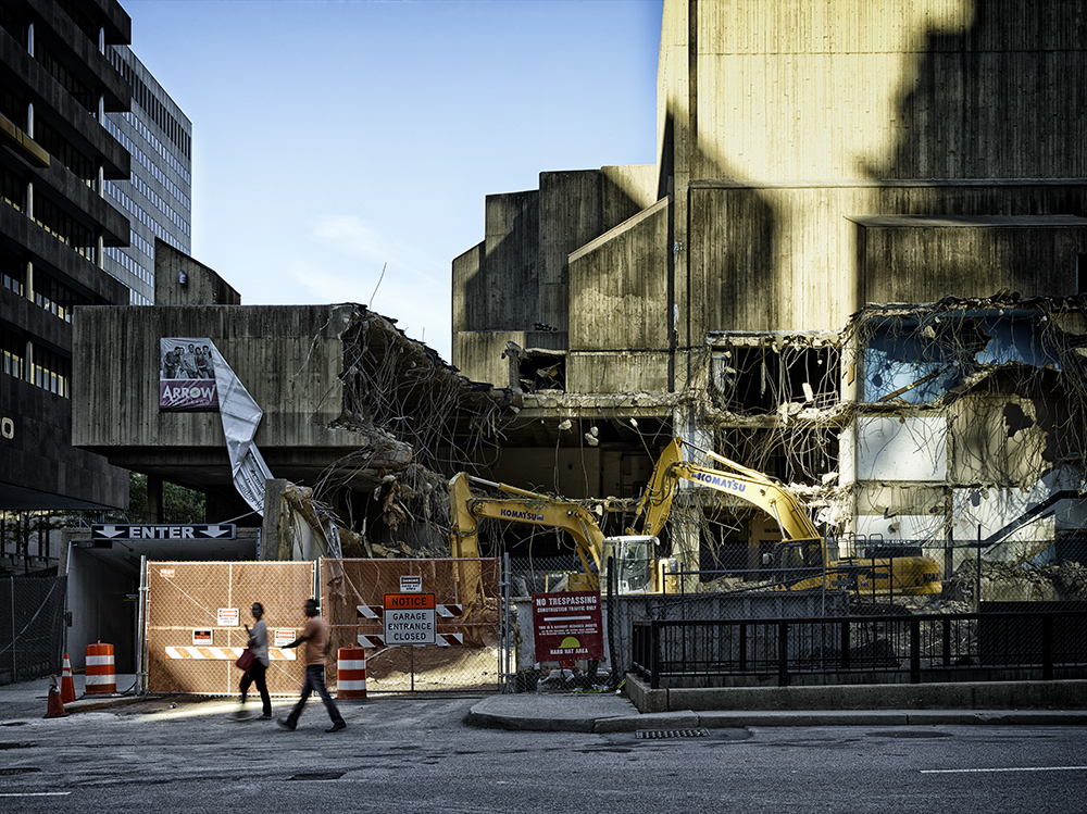 Striking Photographs of Baltimore's Mechanic Theatre Demolition
