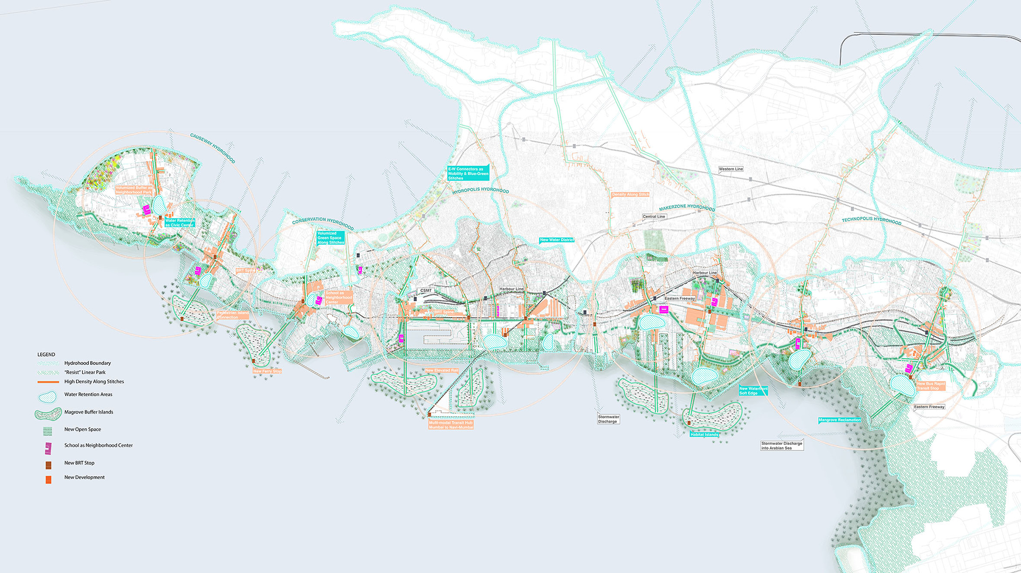 Sloan Award: Moving Mumbai: Urban Frameworks for Mumbai’s Eastern Waterfront