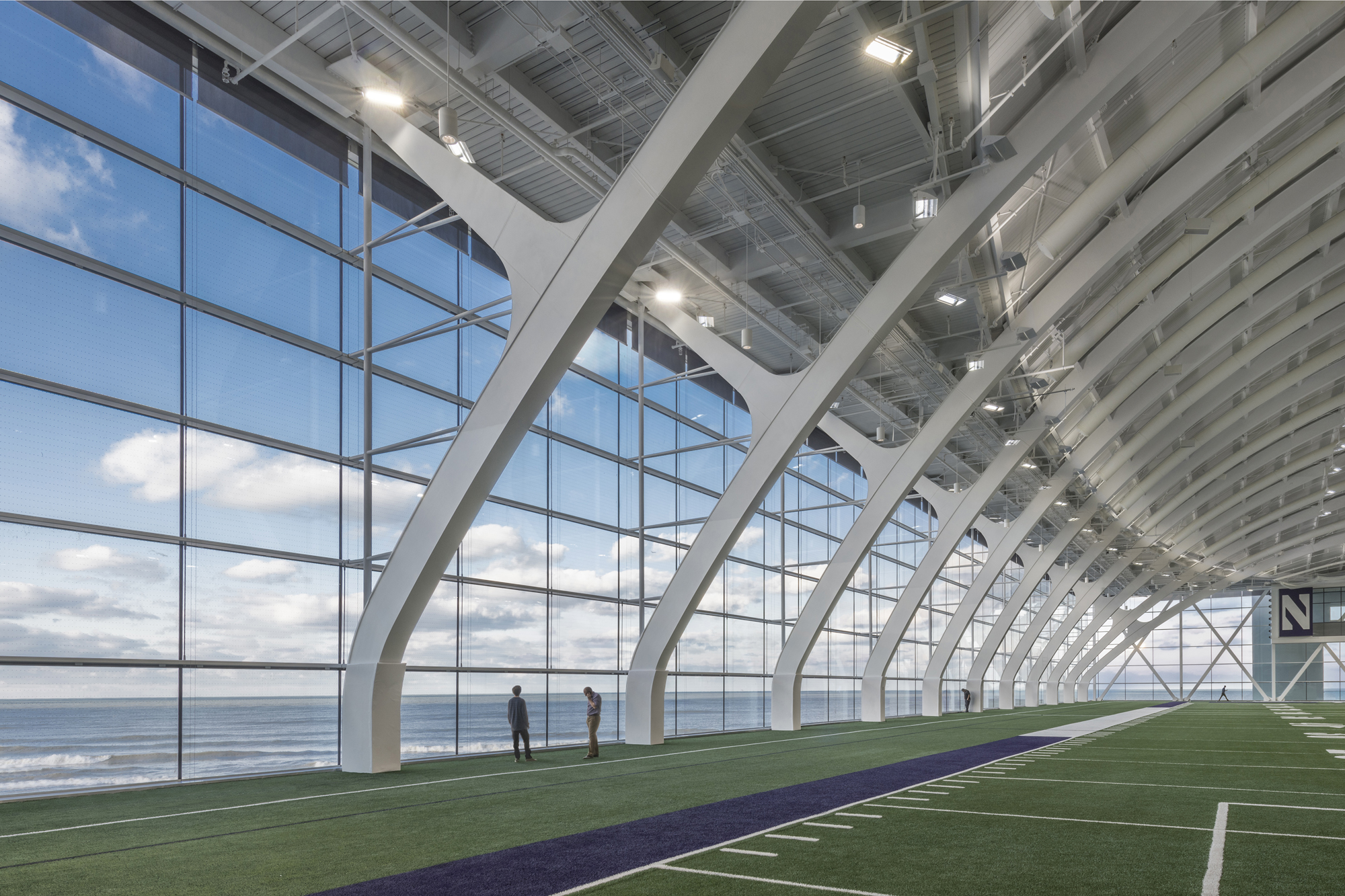 Northwestern University Ryan Fieldhouse and Walter Athletics Center ...
