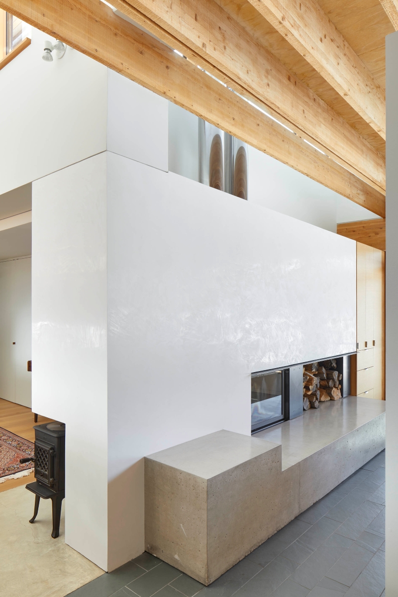 Country House in Rob Roy Fireplace - Architect Magazine